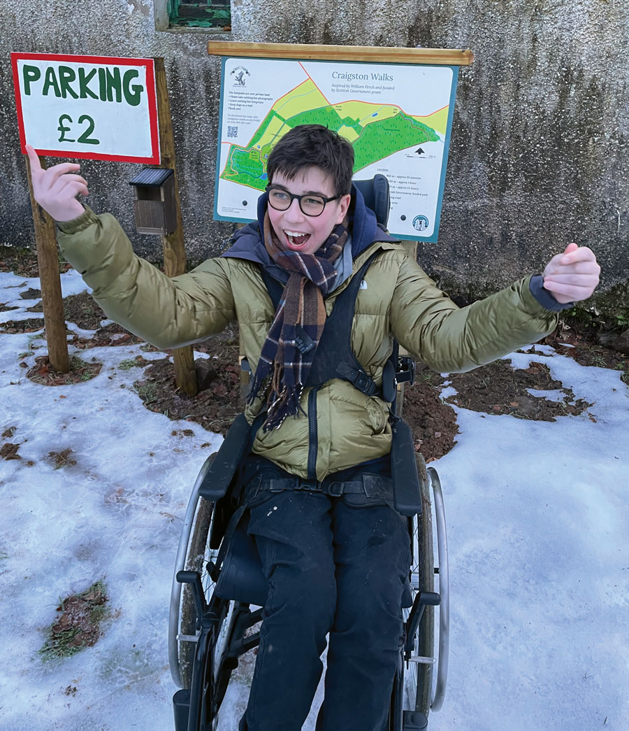 Craigston Walks Opened by William Perch - Craigston Castle